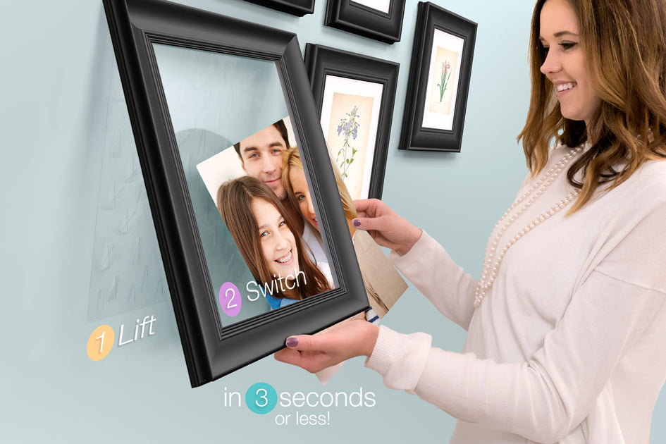 QIK FRAME™ - The Quick-Change Picture Frame