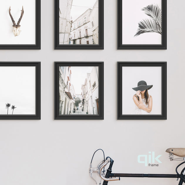 6pc Gallery Wall Set - Q53 Century - Black – QIK FRAME